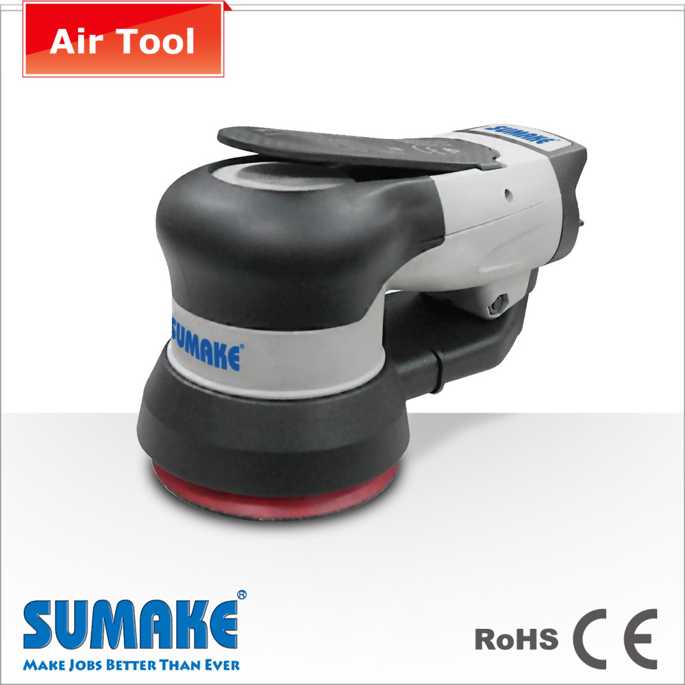Industrial Air Orbital Sander Non Vacuum 3 Pad Water Resistance